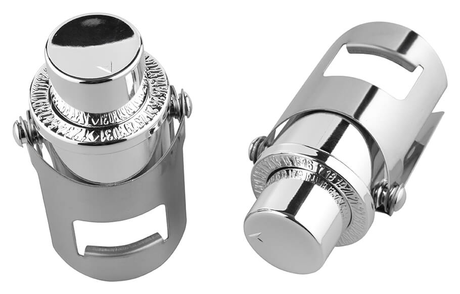 Bottle caps for wine, sparkling wine and champagne